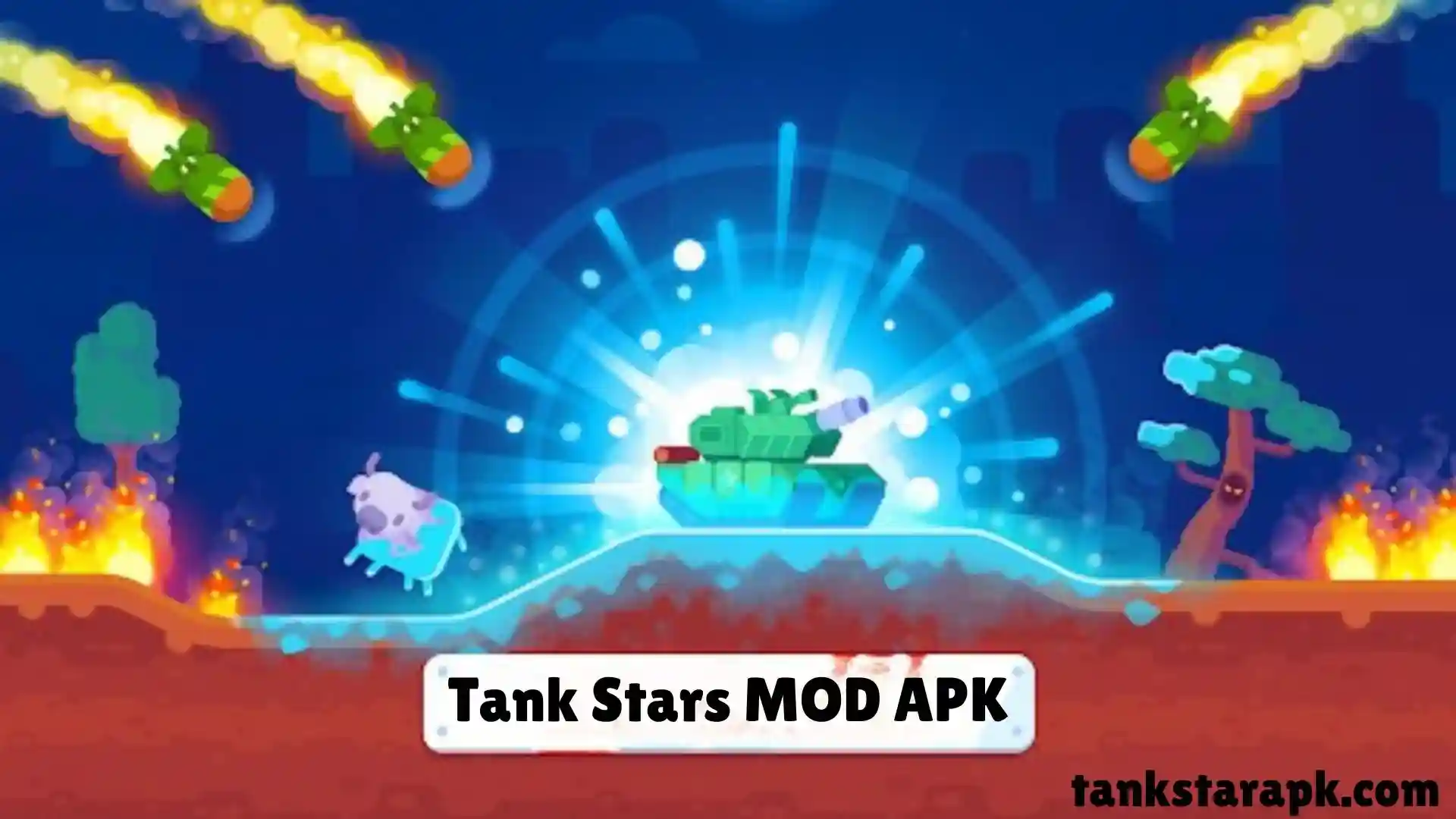 Tank Stars MOD APK 2.6.0 | Free Gems, Money & Unlocked Features